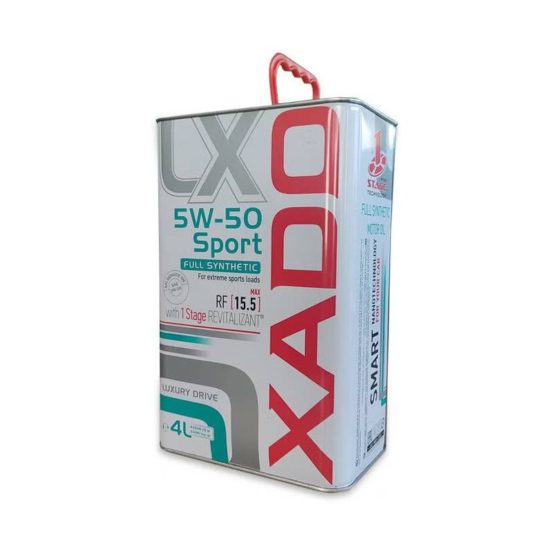 XADO Motoröl 5W50 SN Luxury Drive - 4L Street Racing Motorenöl — XADO ...