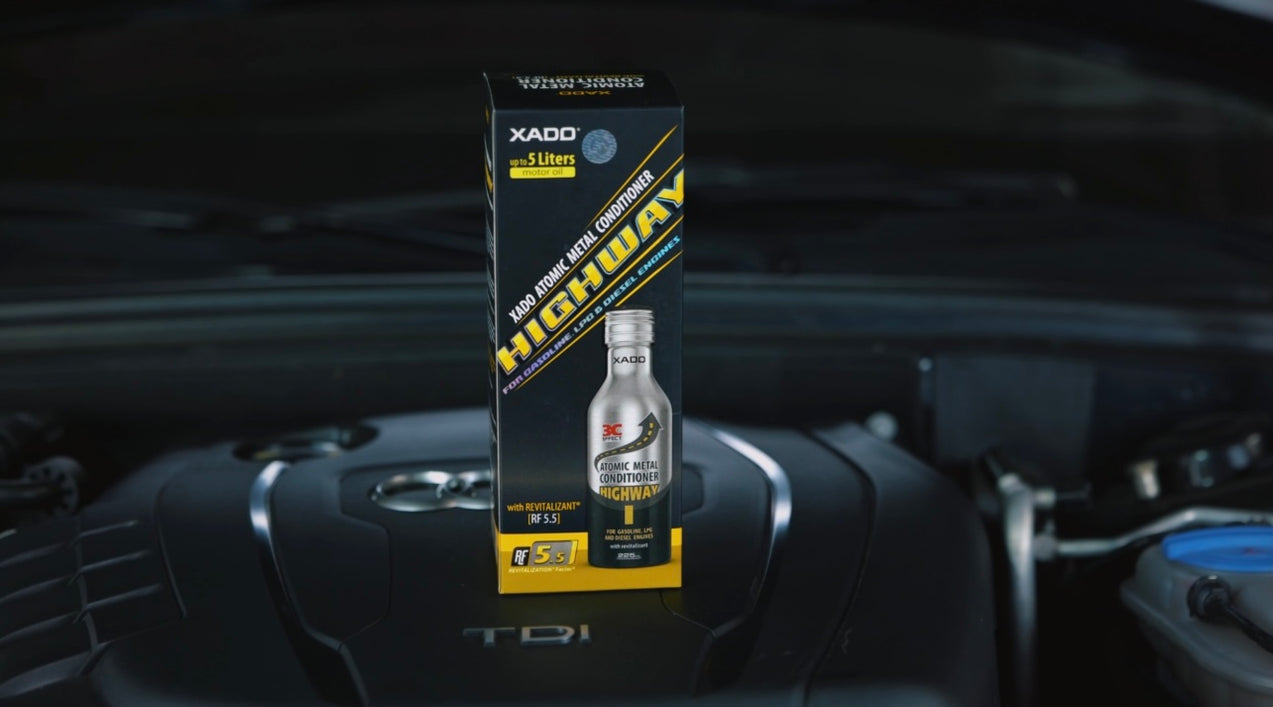 XADO Motor - Verschleißschutz Öl Additiv - AMC HighWay — XADO Deutschland